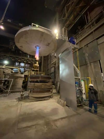 Vertical Ladle & Converter Preheater & Drier | MEFKON Germany