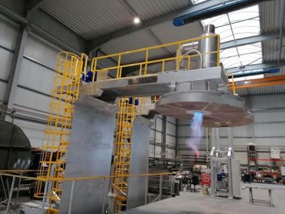 Vertical Ladle & Converter Preheater & Drier | MEFKON Germany