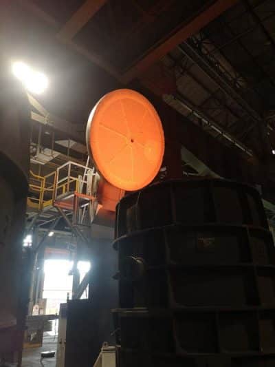 Vertical Ladle & Converter Preheater & Drier | MEFKON Germany