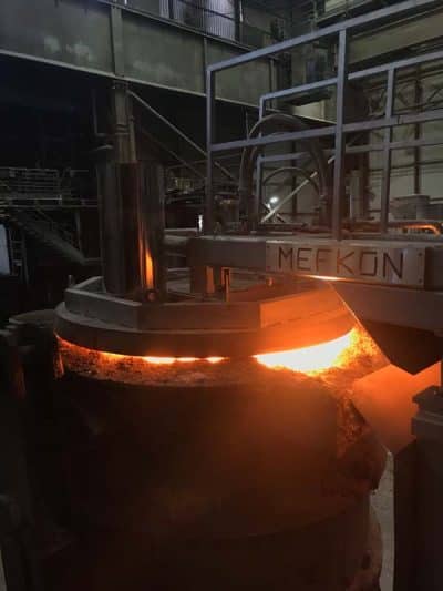 Vertical Ladle & Converter Preheater & Drier | MEFKON Germany